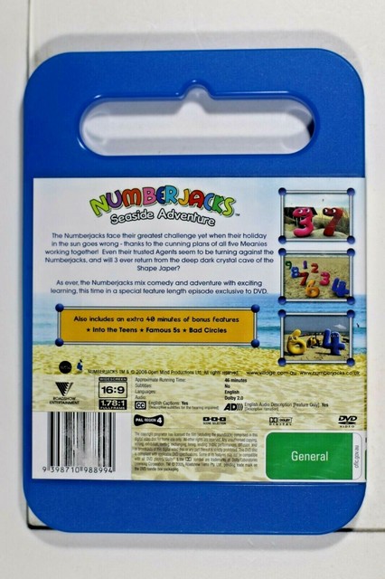 Numberjacks - Seaside Adventure (DVD, 2009) for sale online | eBay