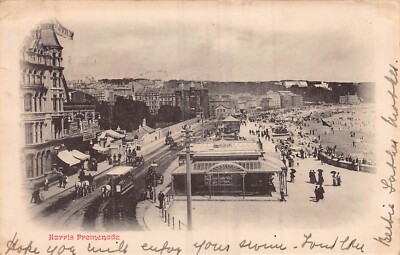 Harris Promenade-Isle Di Uomo Inghilterra ~ Panorama Vista ~1903 Foto ...