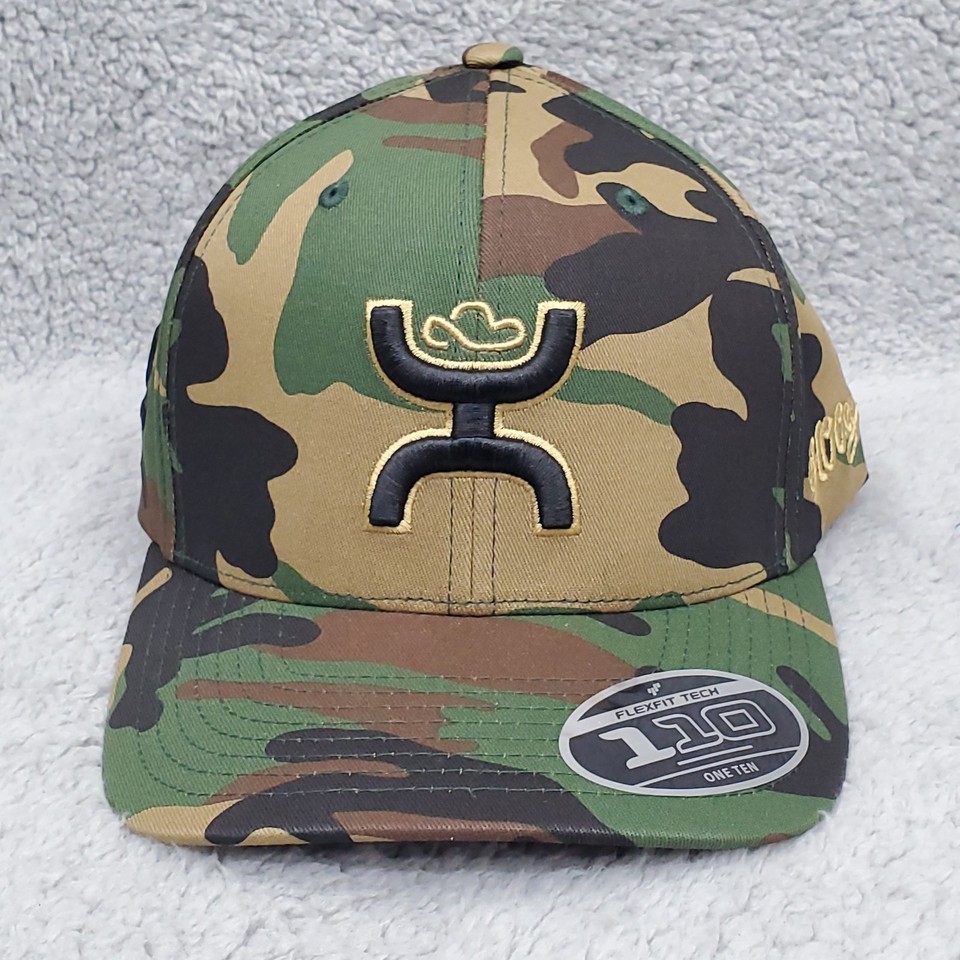 Hooey Men's Chris Kyle Hat Green Camo Adjustsble Flexfit 110 Cap ...