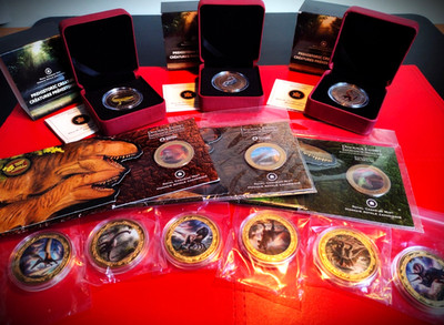 2010-2014 Lot of 6 RCM Dinosaur Coins + 6 Dinosaur Medallions | eBay