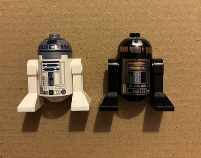 Lego Star Wars Astromech Droids R2 D2 & R2 Q5 mini figures | eBay UK