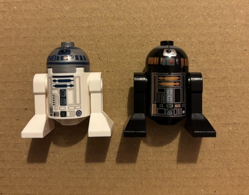 Lego Star Wars Astromech Droids R2 D2 & R2 Q5 mini figures | eBay UK