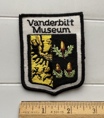 Vanderbilt Museum Long Island New York Coat of Arms Crest Embroidered ...