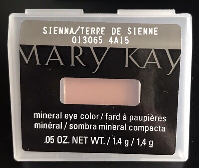 New In Package Mary Kay Mineral Eye Color Sienna Full Size Fast Ship | eBay
