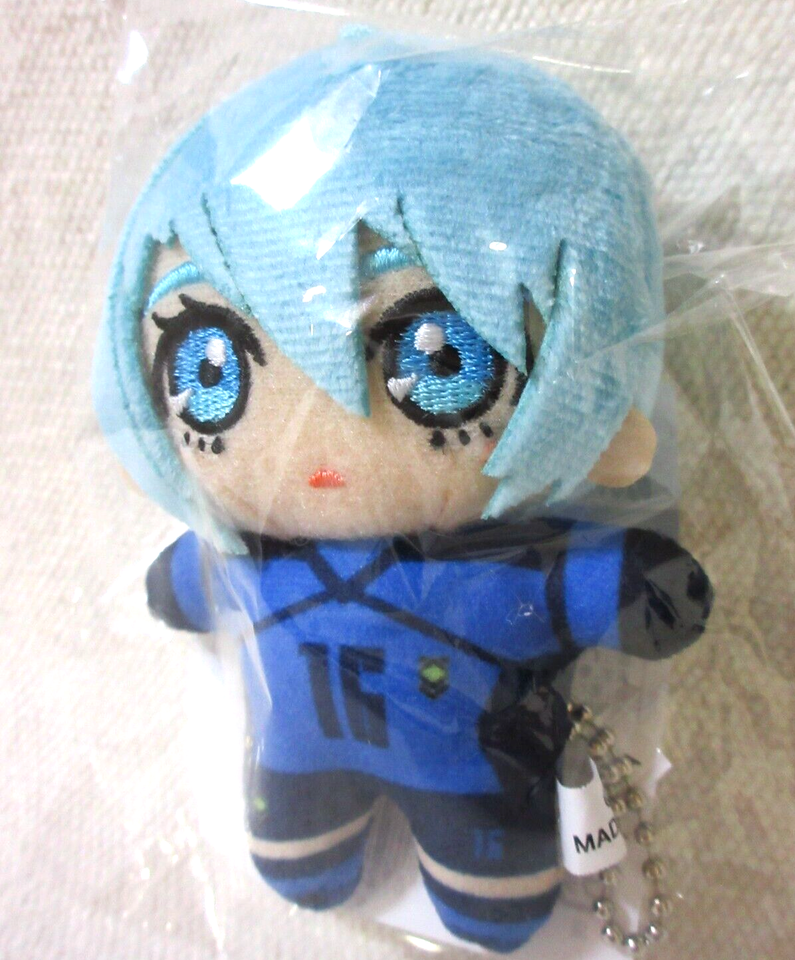 Blue Lock Exhibition Limited Plush Doll Mascot Chain Yo Hiori 10cm 2023 ...