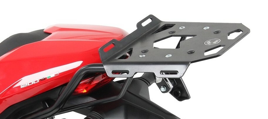 Ducati Monster 1200s Minirack Soft Luggage Rear Rack Hepco & Becker ...