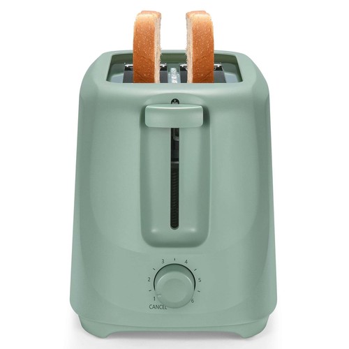 2 Slice Toaster with 6 Shade Settings and Removable Crumb Tray Sage ...