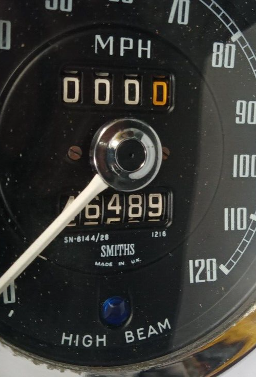 MGB SPEEDOMETER [AUTOMATIC] SN-6144/28 1216TPM | eBay UK