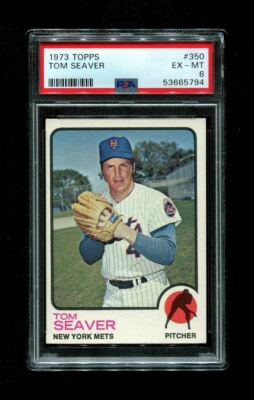 1973 TOM SEAVER TOPPS #350 METS PSA 6 | eBay