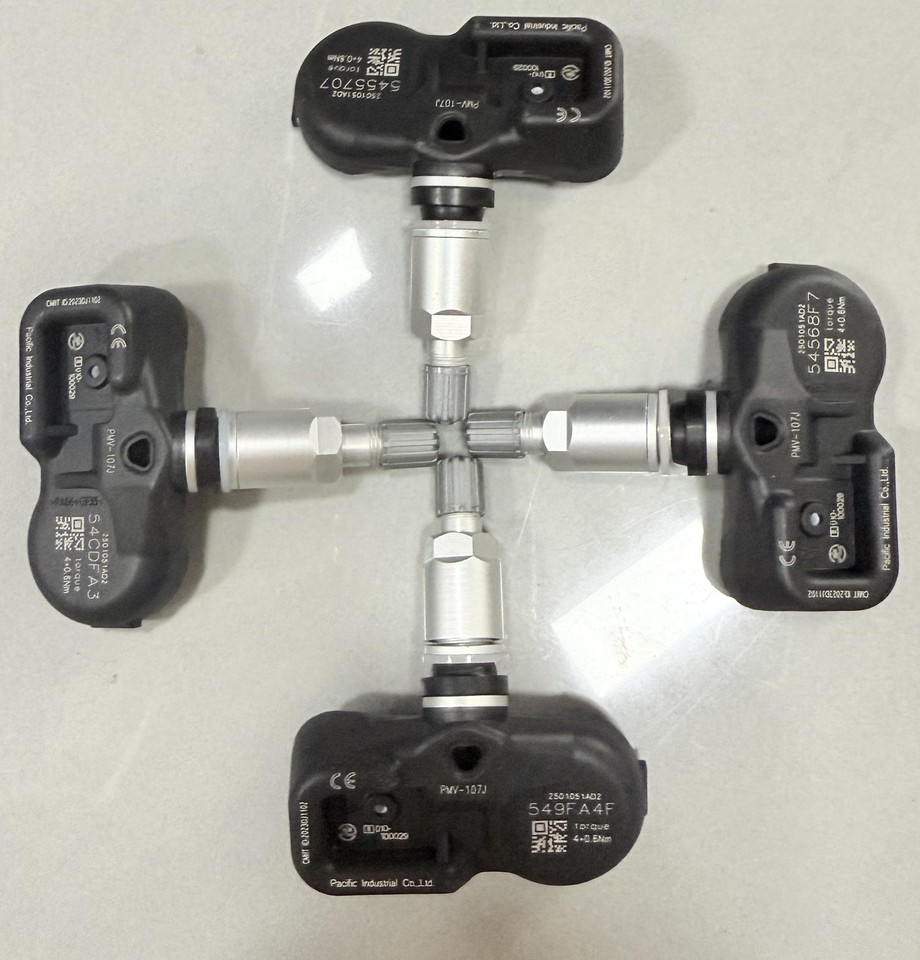 4X OEM 42607-33021 TPMS PMV-107J For Toyota Lexus TIRE PRESSURE MONITOR ...