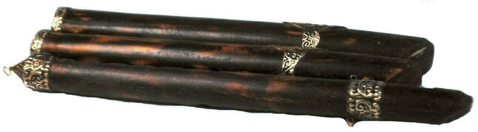 Fair-Trade Ethnic Moroccan Wooden Berber Flute Musical Recorder Whistle ...