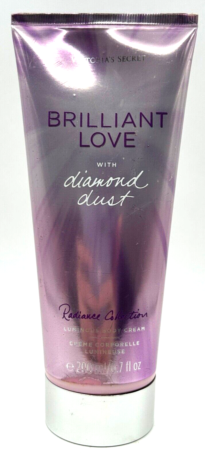NEW 3 VICTORIAS SECRET BRILLIANT LOVE DIAMOND DUST LUMINOUS BODY CREAM ...