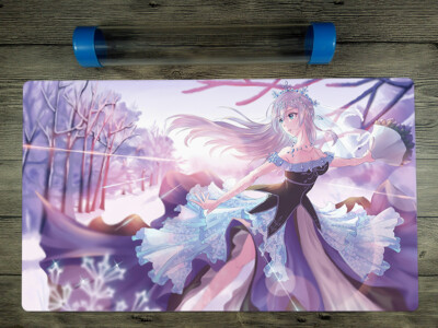 Ygomat Teardrop the Rikka Queen Trading Card Game Duel Custom Playmat ...