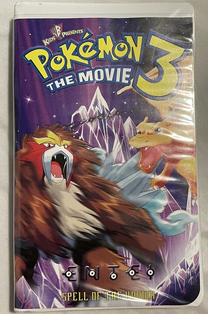 Pokemon 3 The Movie Vhs