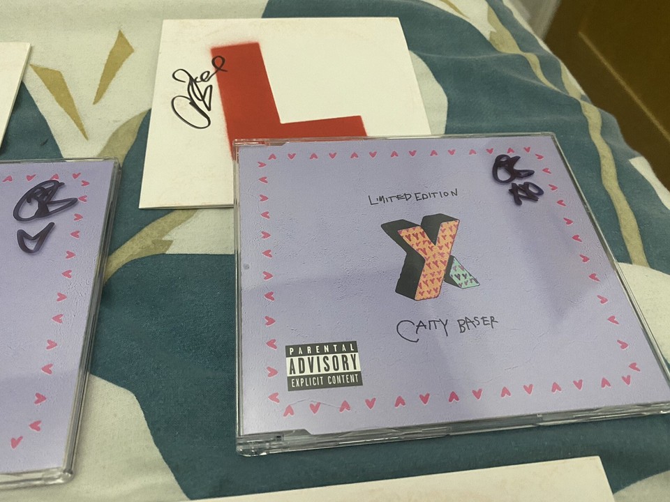 Caity Baser Signed - Still Learning CD (Signed) + Signed X&Y Cd Single ...
