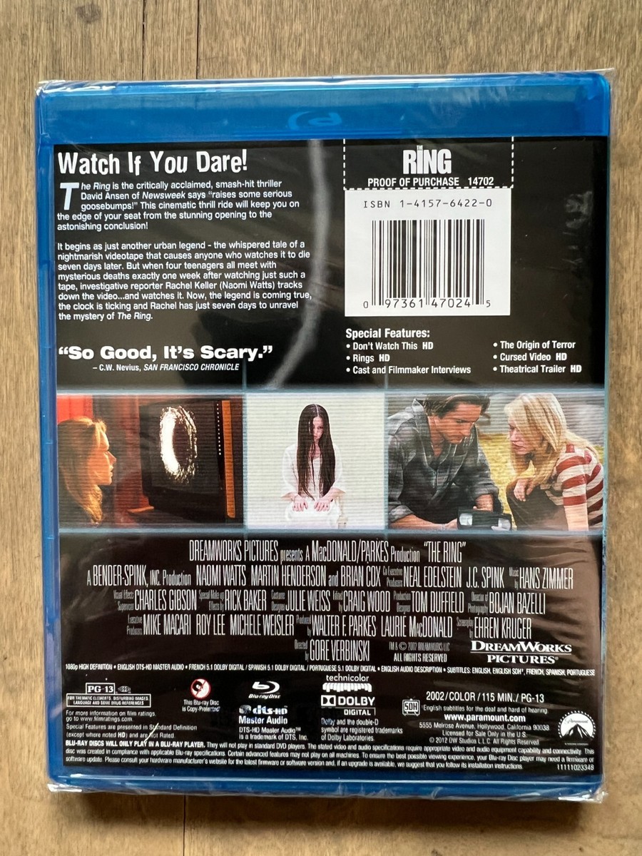 The Ring 2002 Bluray