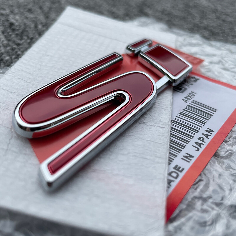 JDM SI EMBLEM FOR HONDA Civic EK FA5 FB6 FG2 FG4 RED SI REAR BADGE ...