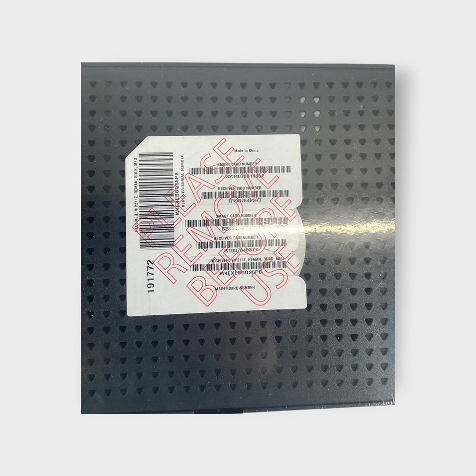 Dish Network ViP 211z Factory Reman Receiver - Free Shipping- 90 Day ...