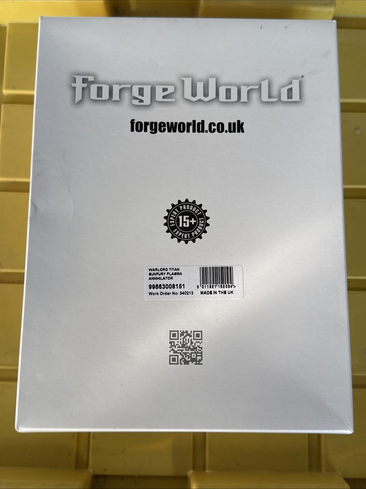 Warhammer 40k Warlord Titan: Sunfury Plasma Annihilator - ForgeWorld ...