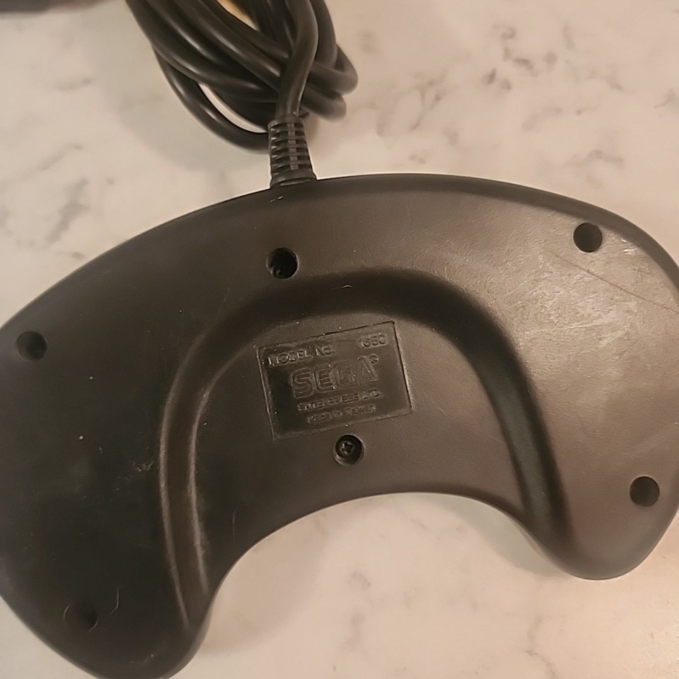 Sega Genesis 3 Button Controller Model 1650 - OEM, TESTED & WORKING! | eBay