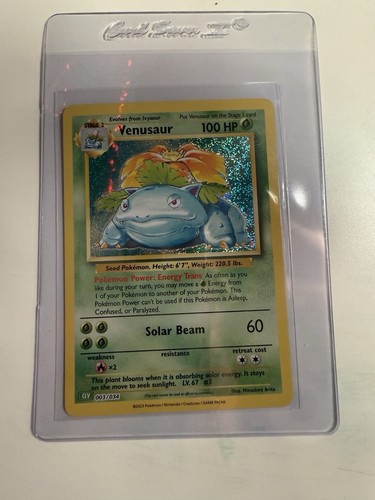 Pokémon TCG 1x Venusaur 003/034 x1 CLV Classic Collection HOLO GRASS NM ...