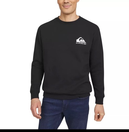 Quicksilver Logo Crew Neck Sweatshirt - Men’s Large Back NWT Surf Skate ...