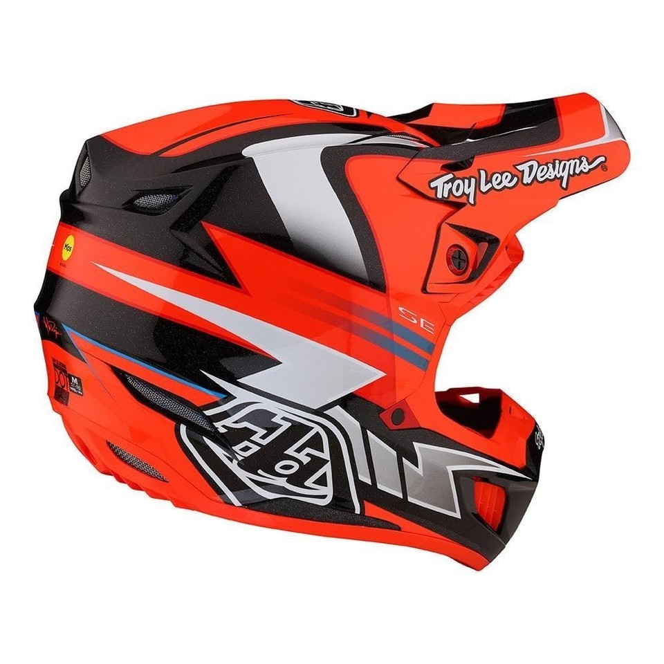 Troy Lee Designs SE5 Composite Adult Motocross Dirt Bike Helmet W/MIPS ...