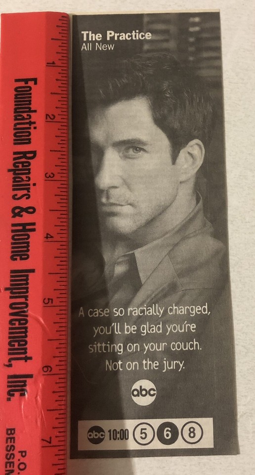 The Practice Tv Guide Print Ad Dylan McDermott Camryn Manheim Steve ...
