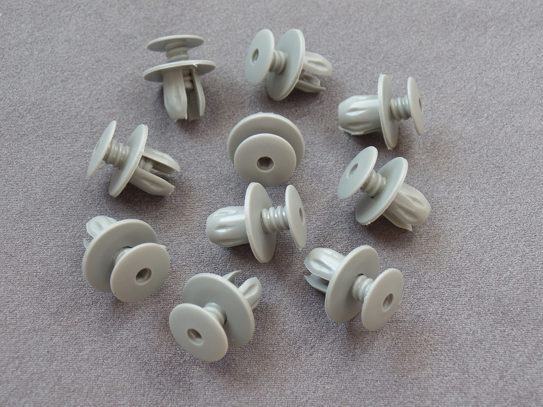 50x Türverkleidung Befestigung Halter Clips HALTER GRAU VW CADDY GOLF ...