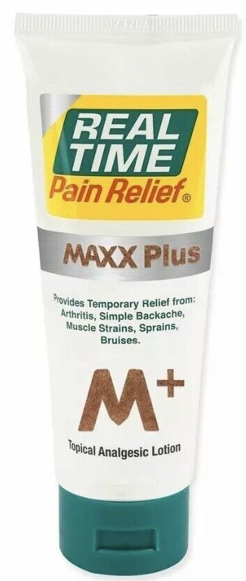 Real Time Pain Relief - MAXX PLUS Pain Relief Cream 3oz | eBay