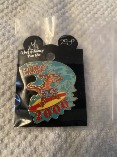 Walt Disney Typhoon lagoon Surfing Alligator 2000 Pin | eBay