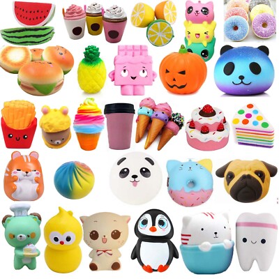 Jumbo Slow Rising Compress Scented Charms Toys Squeeze Toy Reliever ...