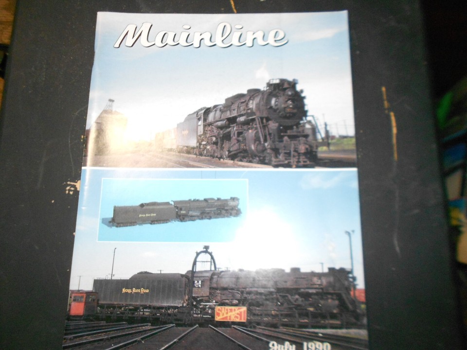 Mainline Modeler Railroad Train Magazine Back Issues Great condition ...
