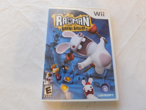 Rayman Raving Rabbids Rated E Everyone Video Game Ubisoft Pre-owned ...