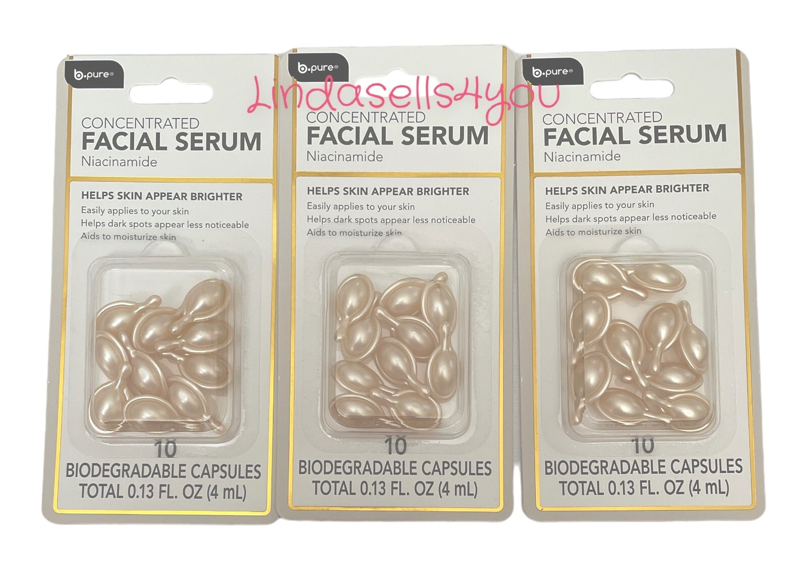 B*Pure Concentrated Facial Serum Niacinamide Brightens Skin & Dark ...