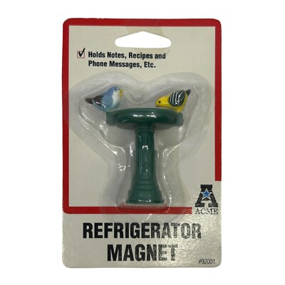 ACME Refrigerator Magnet #92001 Bird Bath Fountain Vintage New Selaed ...