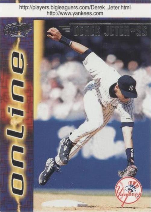 1998 Pacific Online - Derek Jeter #505 Fielding for sale online | eBay