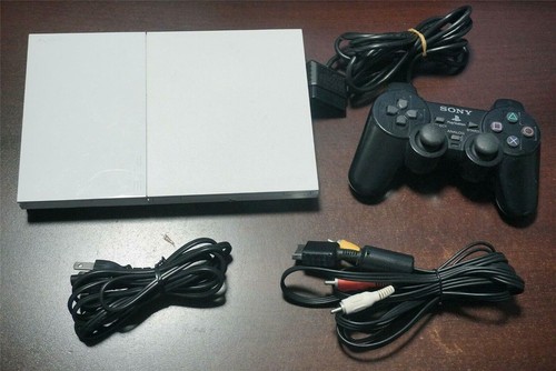 Playstation 2 Slim console white SCPH-90000 Japan PS2 System US Seller ...