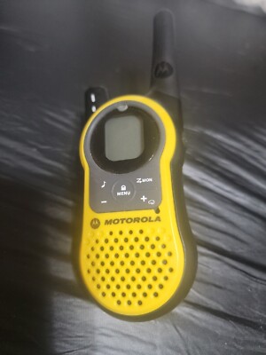Motorola MH230R Two Way Radio Walkie Talkie Talkabout Yellow Radio ...