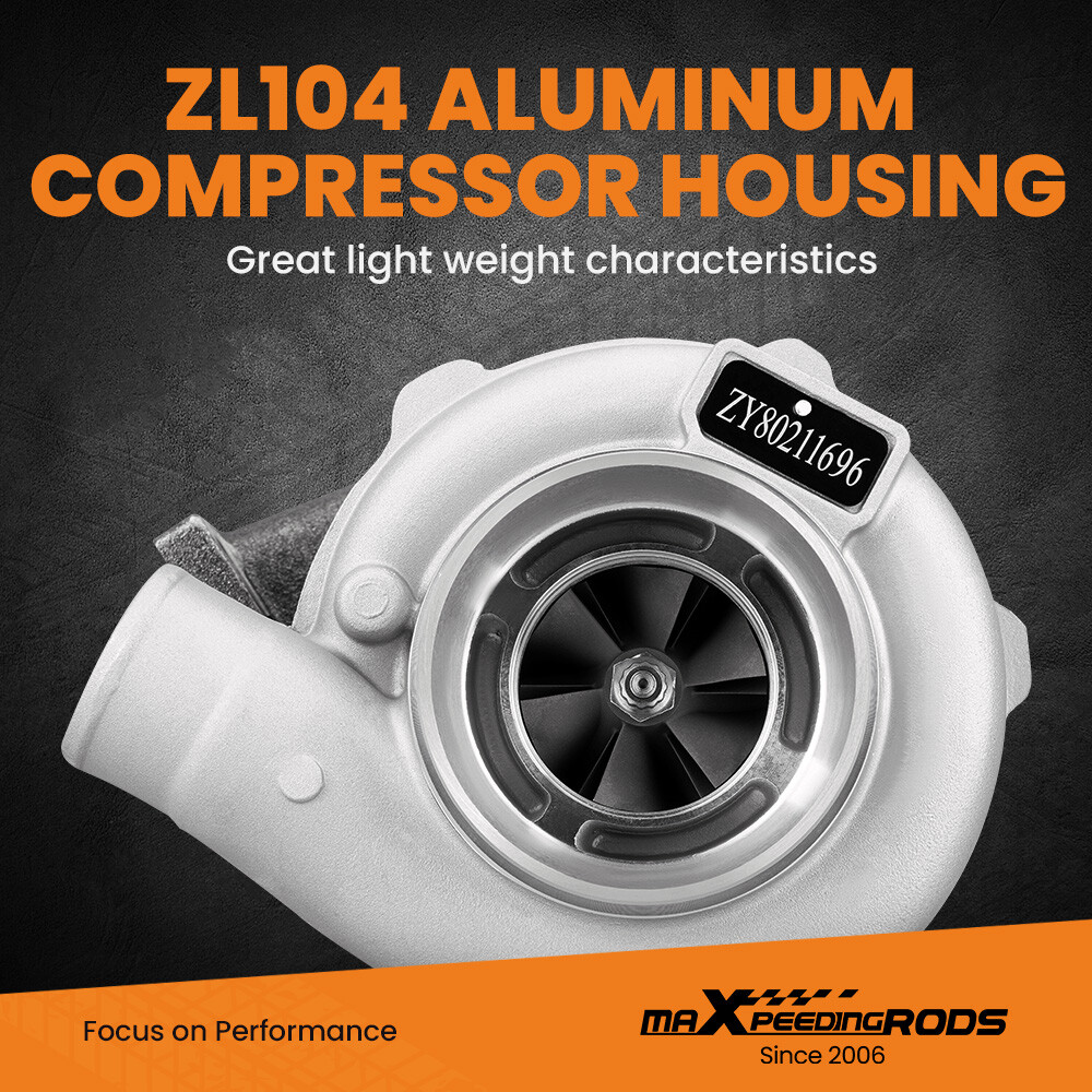 GT30 GT3037 GT3076 T3 Flange 2.5L-3.0L 0.82 Water Turbocharger 4/6 cyl ...