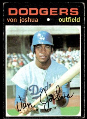 1971 Topps Von Joshua #57 Los Angeles Dodgers Baseball Card | eBay