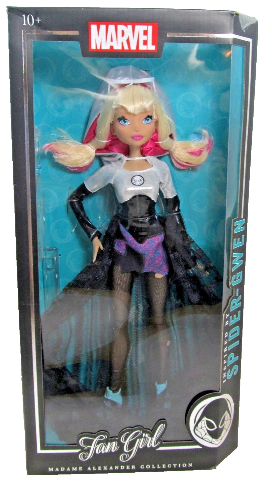 Madame Alexander Collection Marvel Fan Girl Spider-Gwen 13 inch Doll