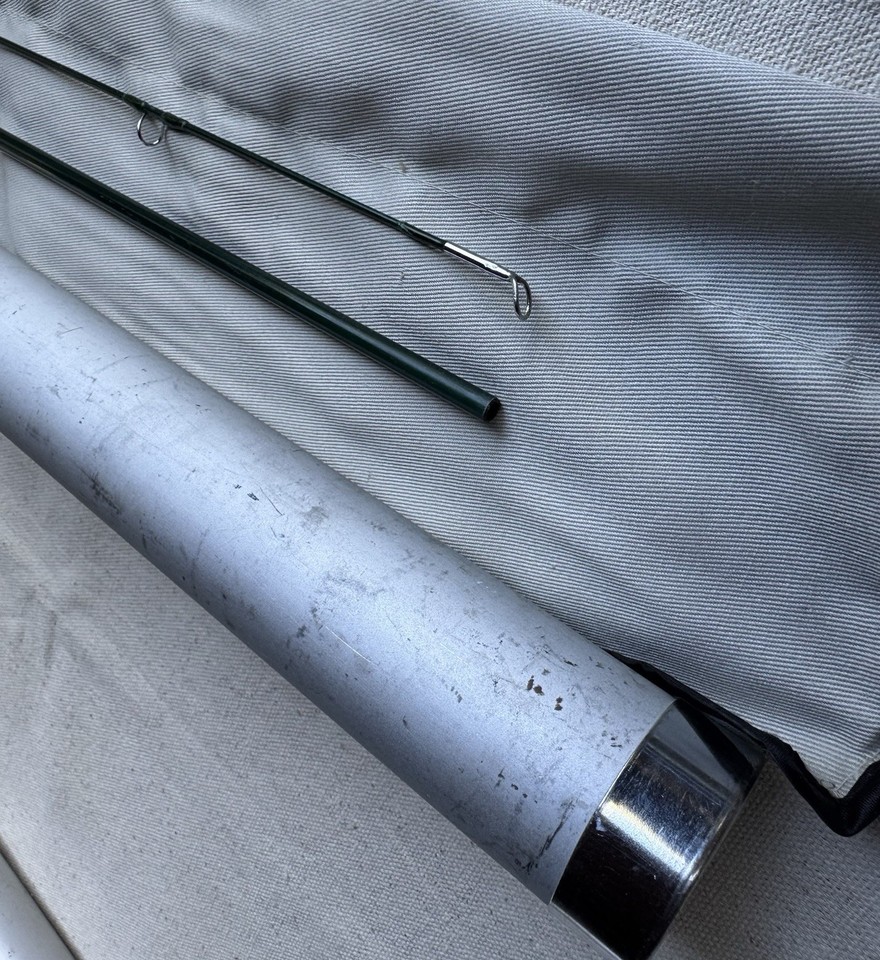 Vintage Custom 9’ 6wt, 2 Pc Fly Rod, W/ Aluminum Tube And Sock (Orvis ...