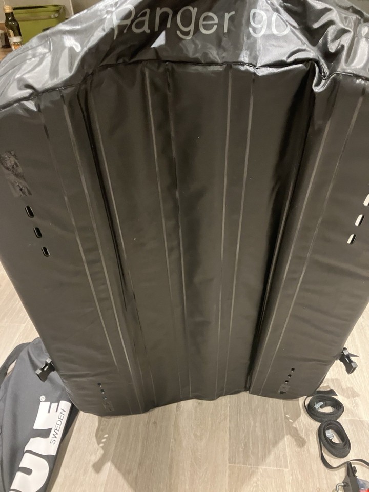 Thule Ranger 90 Foldable Soft Roof box A+ CONDITION *discontinued*same ...