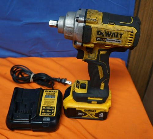 DeWalt DCF894 XR Brushless 20V Max Cordless Impact Wrench & 4.0AH ...