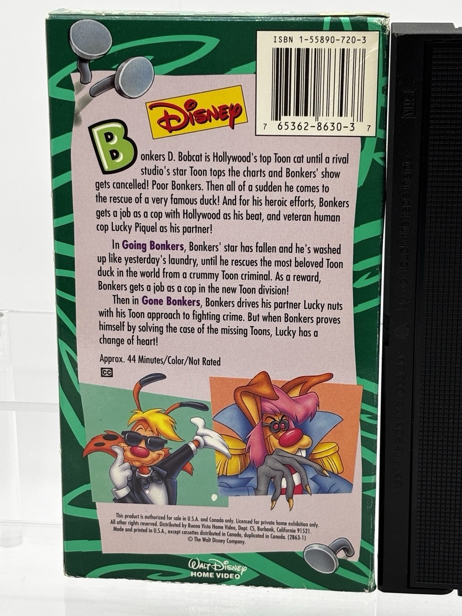 Bonkers Cartoon Dvd