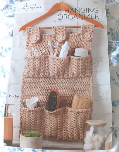 Crochet & Knit Kit,Hanging Organizer, Yarn Patterns Included New | eBay