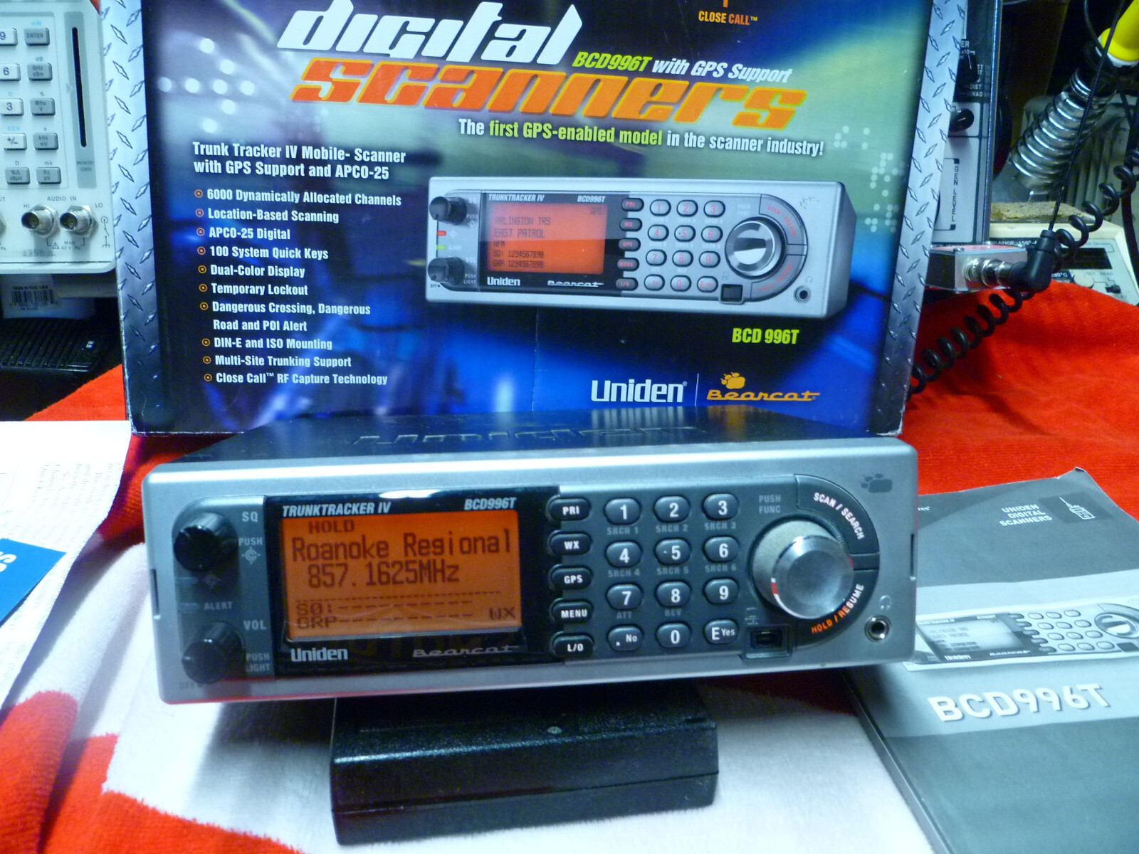 Uniden Bearcat BCD996T P25 Digital Trunking Police Scanner | eBay