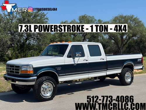 1995 Ford F-350 4x4 - CCLB - Two Tone - 7.3L Powerstroke | eBay