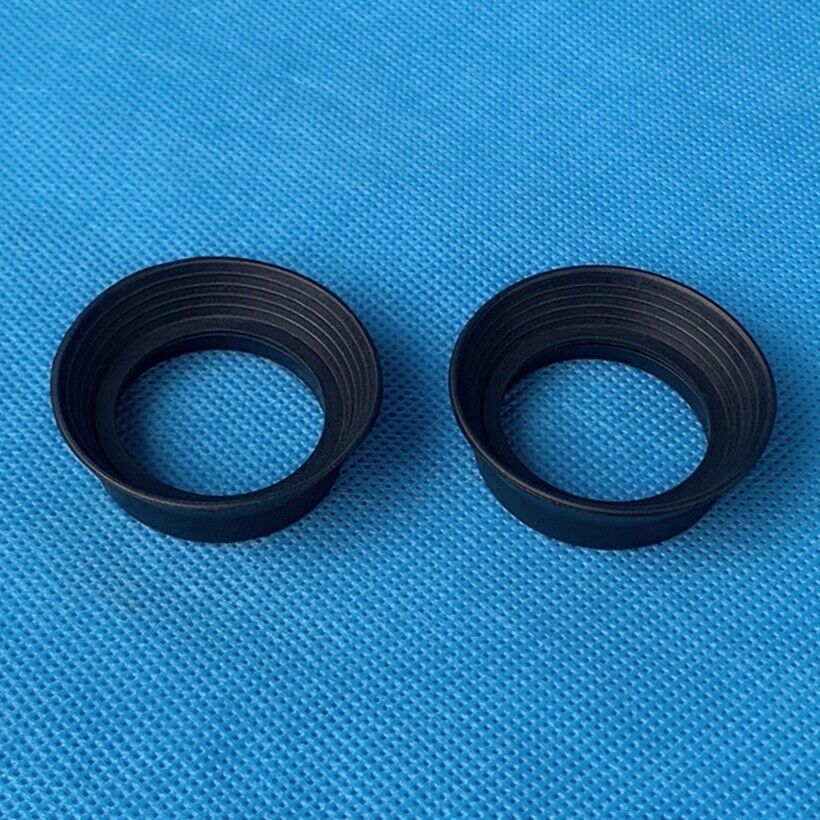 2Pcs Binocular Microscope Eyepiece Cup Rubber Eye Lens Guard Shield for ...